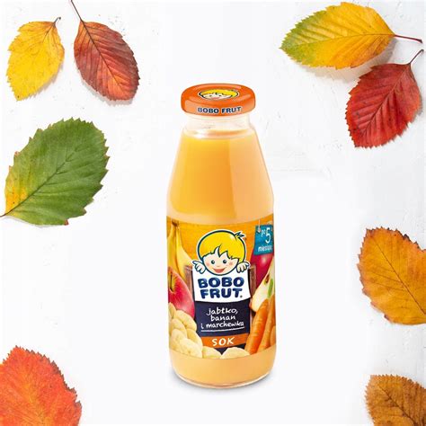 BOBO FRUT Sok Jabłko Marchewka MIX 6x 300ml GRATIS 7934805684
