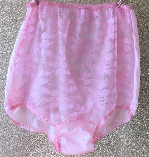 Vintage Style Nylon Lace Panties Sissy Burlesque Reenactment Etsy
