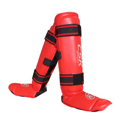 Shin Guards Kick Boxing Protector Sanda Taekwondo Boxing Leggings Ankle
