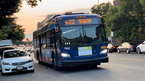 NYCT Bus 2018 New Flyer XD40 7503 On The Bx22 At Kingsbridge Road And