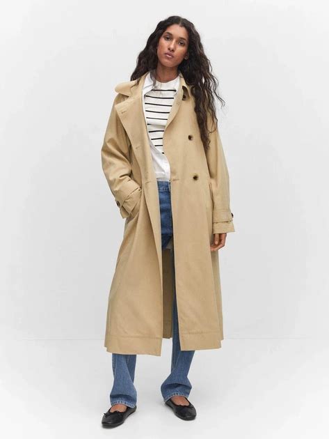 Тренч женский Mango Copito 57013780-08 S (8445922473952) – Брендовая ...