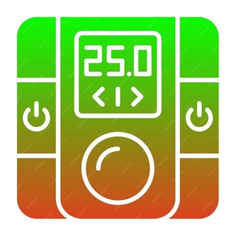 Premium Vector Temperature Sensor Icon