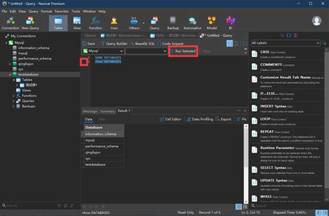 【mysql】数据库 Navicat 可视化工具与 Mysql 命令行基本操作navicat 命令行 Csdn博客