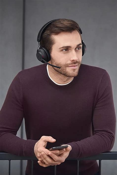 Jabra Evolve2 65 MS Wireless Headphones With Link380a Stereo Black Wireless Bluetooth