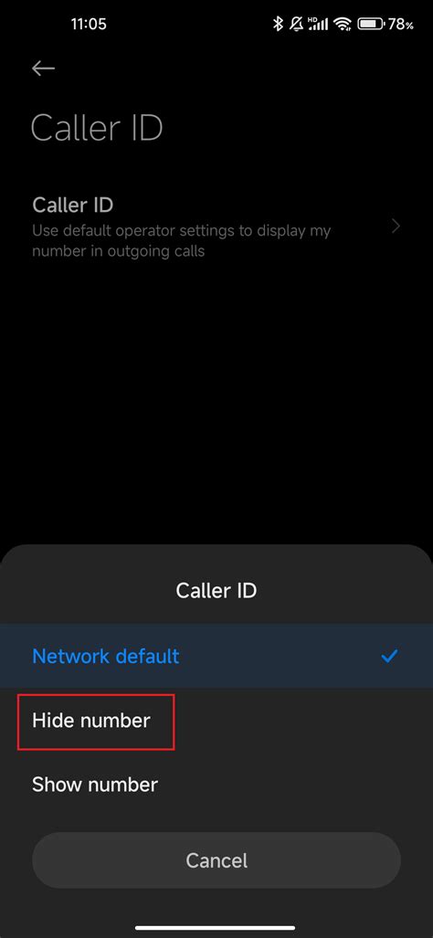How To Hide Phone Number When Calling In Few Seconds Xiaomiui Net