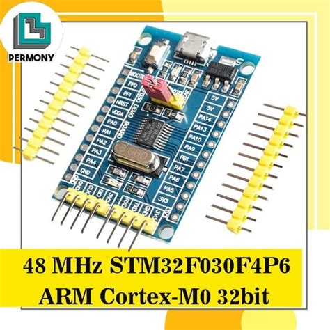 jual 48 mhz stm32f030f4p6 stm32 cortex m0 32bit development board
