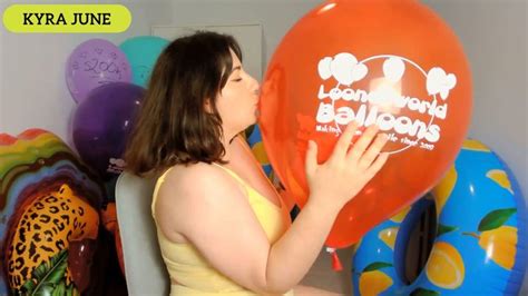 Nonpop Balloon B Balloon Inflation Balloon Tease And Cuddle