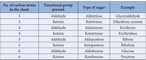 Carbohydrates Structure Configuration Classification Biomolecules