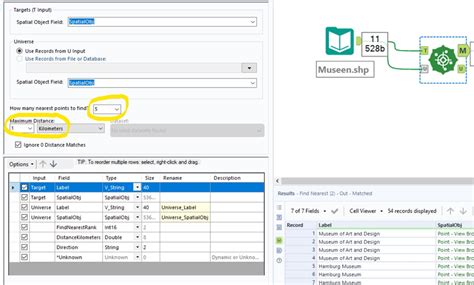 The Data Babe Alteryx Find Nearest Tool