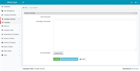 Official Apps Flutter App Template By Bidyeot Codester
