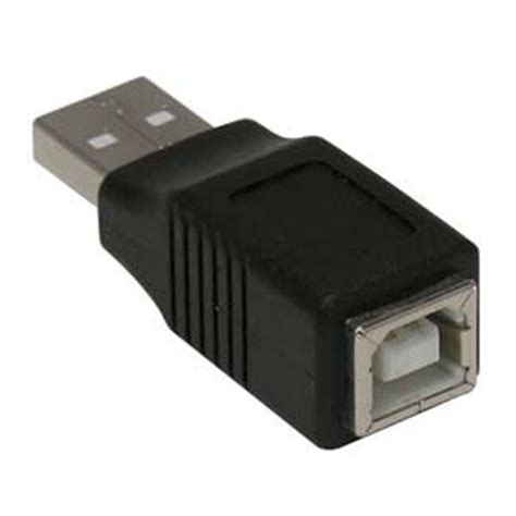 Adapter USB A Male B Female Compatible Cable Inc