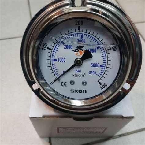 Jual Pressure Gauge Manometer 2 5 Payung 400 Bar Skon Jakarta