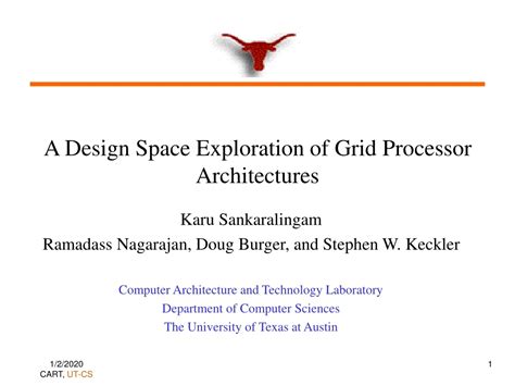 Ppt A Design Space Exploration Of Grid Processor Architectures Powerpoint Presentation Id