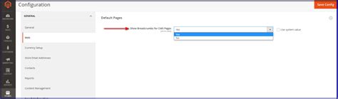 show breadcrumbs for cms pages in magento 2
