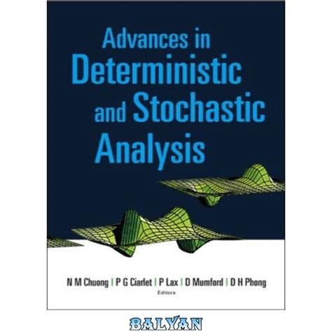 خرید و قیمت دانلود کتاب Advances In Deterministic And Stochastic Analysis ترب