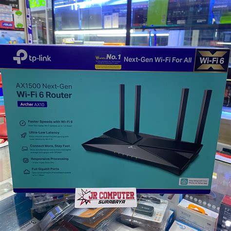 Jual TP LINK AX1500 Next Gen Wi Fi 6 Router Archer AX10 Shopee Indonesia