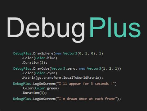 Debugplus 기능 통합 Unity Asset Store