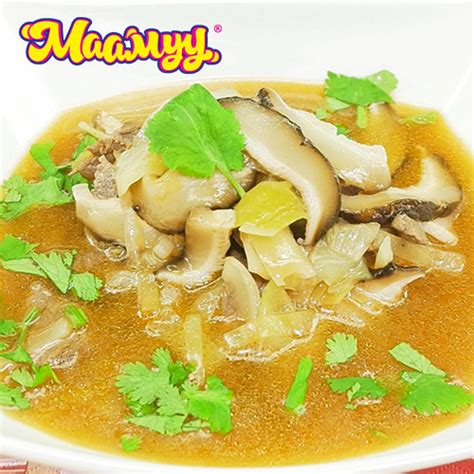 Maamuu · Мөөгтэй ногоотой шөл