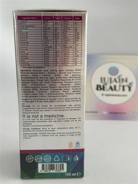 Argivit Focus Multivitamin Syrup 150 ml – Lujain Beauty
