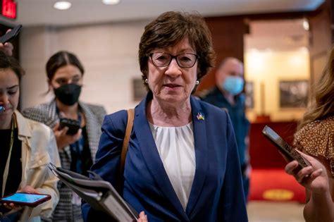Senator Susan Collins Says She Is Opposed To Democrats Bill Aimed At