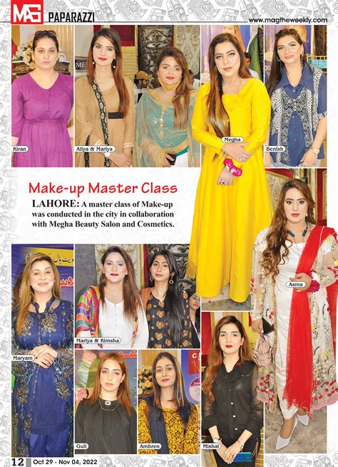 Make Up Master Class Paparazzi Mag The Weekly