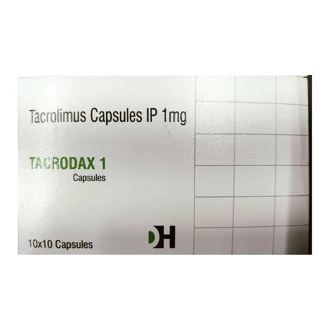 Tacrolimus Capsule 1mg At Best Price In Kolkata West Bengal Rudra