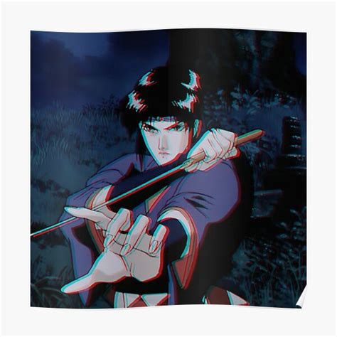 Ninja Scroll Poster By Arcadeshop Redbubble