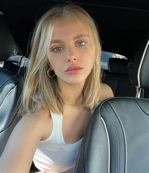 Lena Ludwig On Instagram Just Hangin Out Wbu 🚕 Straight Blonde