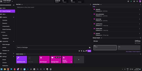 Muilti Streaming Chat And Dash Board Like Twitch Youtube Twitch R