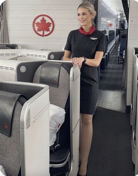 Pin By Zoe On Flight Attendant Air Canada Flight Attendant Flight