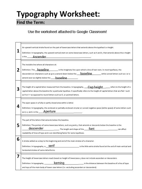 kami export judith guzman typeface anatomy worksheet pdf