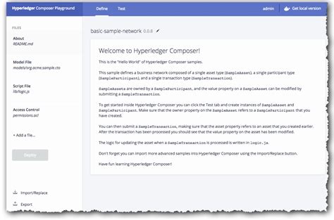 使用hyperledger Composer十分钟搭建区块链概念验证环境 Infoq