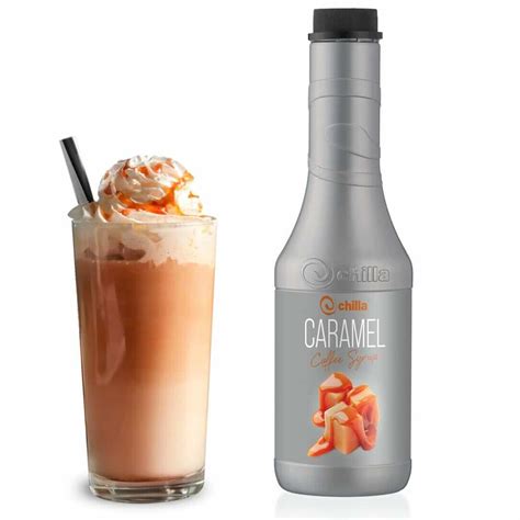Chilla Caramel Syrup 1lt Chilla Beverage Co