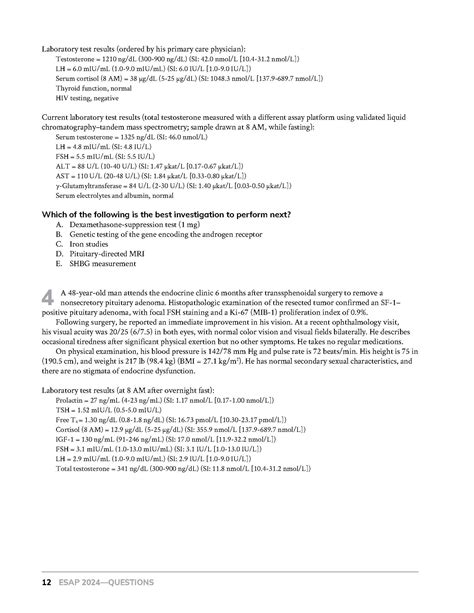 Endocrine Self Assessment Program Esap 2024 Ebook Endocrine Society