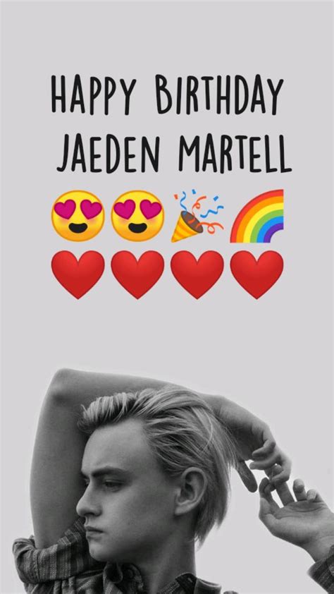 Happy Birthday Jaeden Martell 😍😍🎉🌈 ️ ️ ️ ️ Birthday Happy Happy