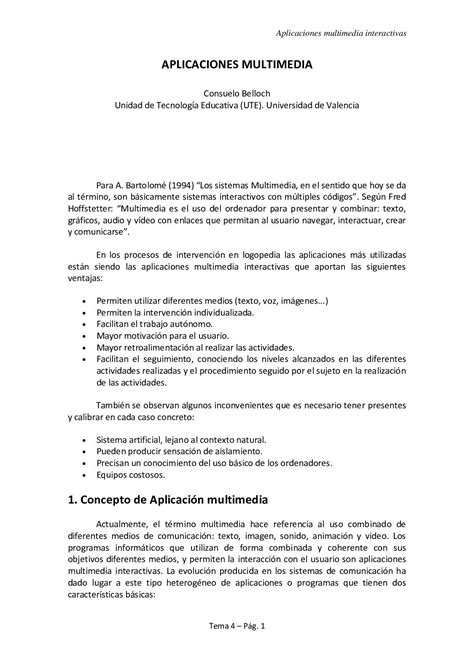 Calam O Aplicaciones Multimedia