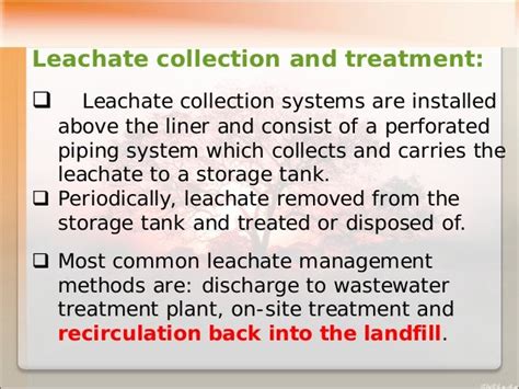 Leachate Treatment
