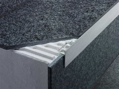 Schlüter Schiene Step Eb30 Kantenprofil Edelstahl Gebürstet H130mm 2