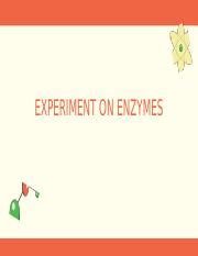 Exploring Enzymes: Functions and Experiments in Biology | Course Hero