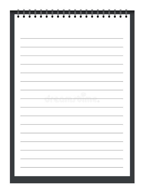 Bloc Notes Illustration Stock Illustration Du Transmission