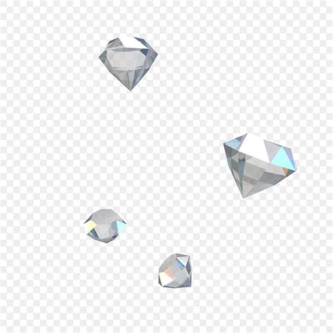 크리스탈 다이아몬드 일러스트 모델링 재료 결정 다이아몬드 모델링 Png 일러스트 및 Psd 이미지 무료 다운로드 Pngtree