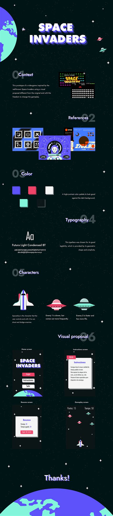 Space Invaders REMAKE On Behance