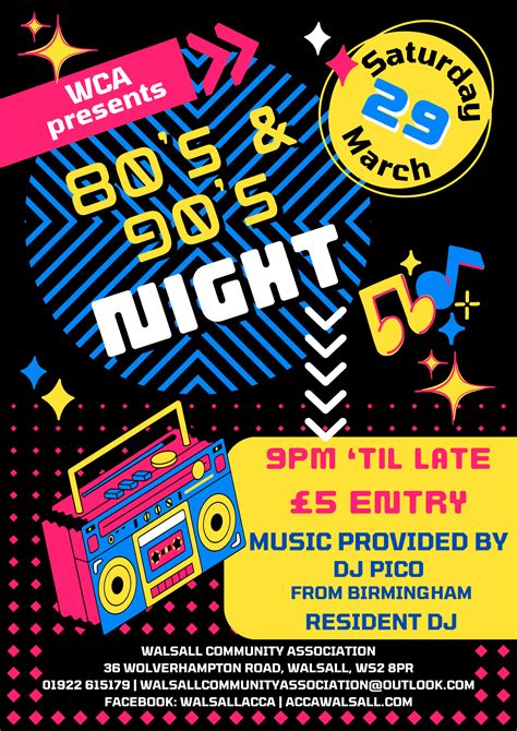 🎶 80s And 90s Night 🎶