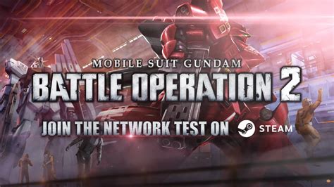 Gundam Battle Operation 2 To Run A Steam Network Test In April
