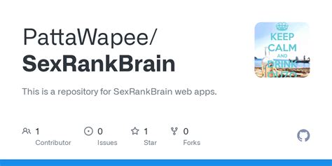 GitHub PattaWapee SexRankBrain This Is A Repository For SexRankBrain Web Apps