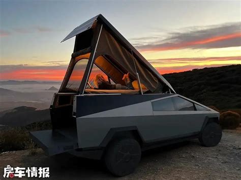 特斯拉皮卡房车长这样？能做饭睡觉还带私人小影院，关键电力充足 知乎