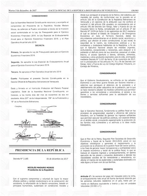 Dataenlinea Decreto De Exoneración De Islr A Las Personas Naturales 32