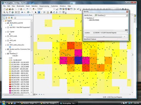 Arcgis Desktop Density Analysis Producing Extreme Values