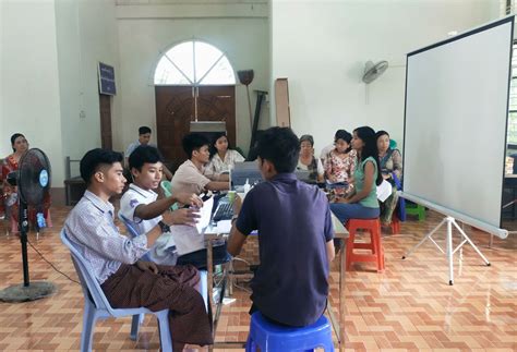 ဒဂုံမြိုသစ် ဆိပ်ကမ်း မြိုနယ်၌ Biometric ကောက်ယူခြင်းလုပ်ငန်းများ ကွင်းဆင်းဆောင်ရွက