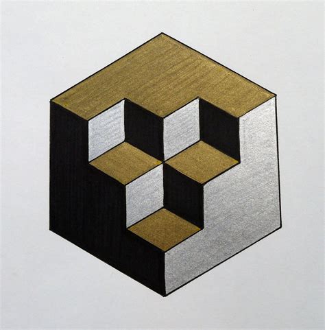 How To Draw An Impossible Cube Steps With Pictures Artofit